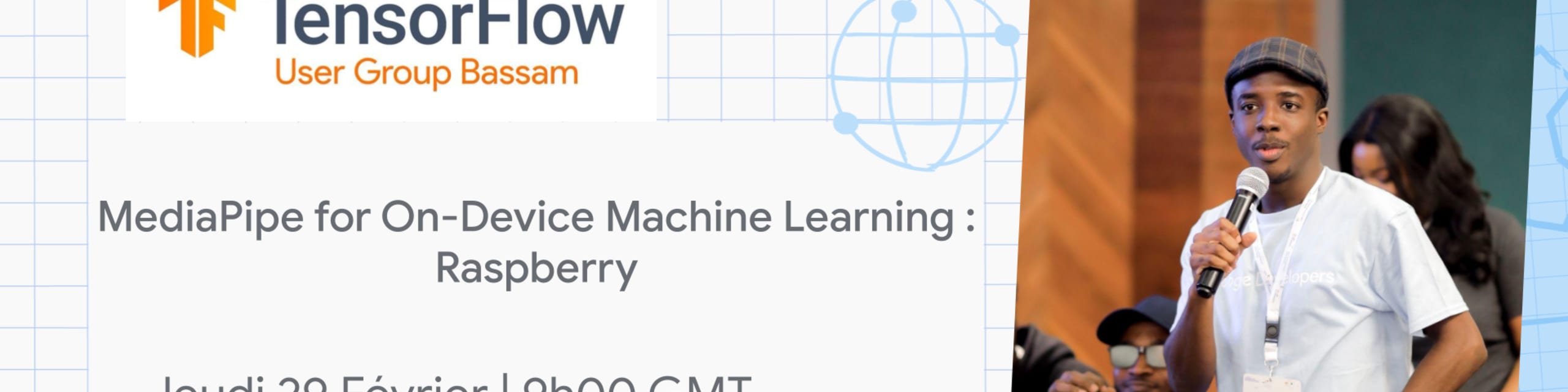 See MediaPipe for On-Device Machine Learning : Raspberry at Google Developer Groups GDG Bassam